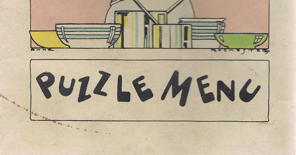 Puzzle Menu | Board Game | BoardGameGeek