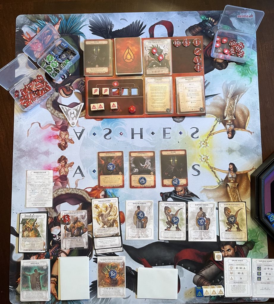 Ashes Red Rains: my favorite *solo* card game, bar none | Ashes Reborn ...