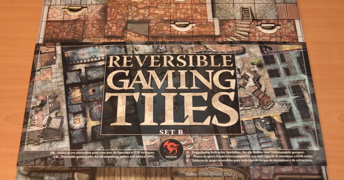 Reversible Gaming Tiles: Set B | RPG Item | RPGGeek