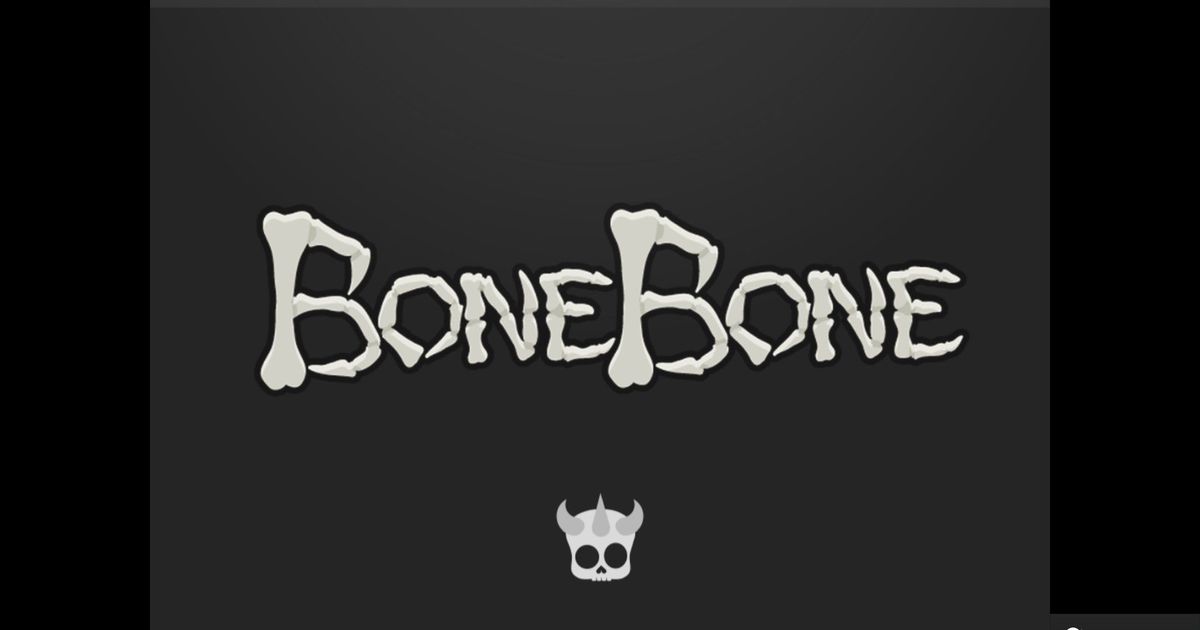 BoneBone | Video Game | VideoGameGeek