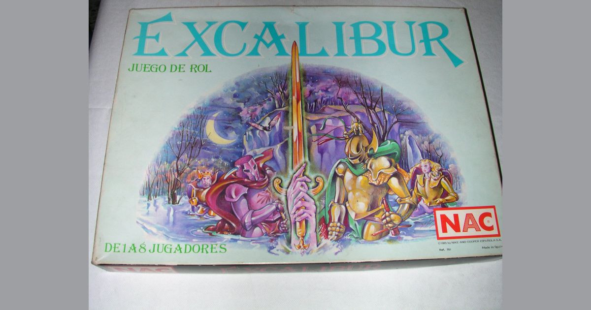 Excalibur (NAC) | Board Game | BoardGameGeek