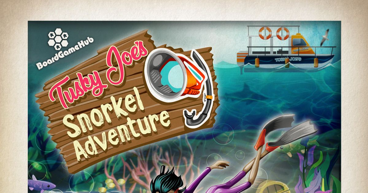 Tusky Joe's Snorkel Adventure | Board Game | BoardGameGeek