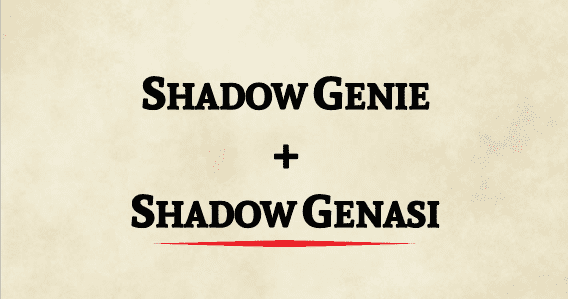Shadow Genie + Shadow Genasi | RPG Item | RPGGeek