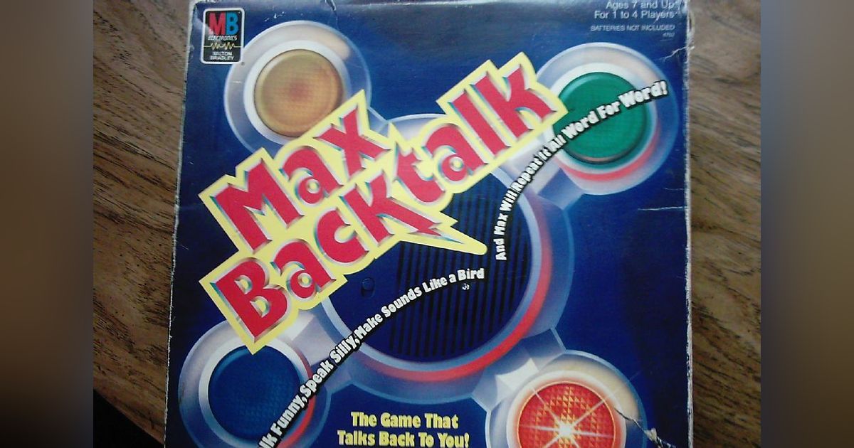 Max Backtalk | Board Game | BoardGameGeek