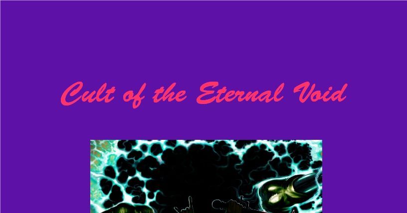 Cult of the Eternal Void | RPG Item | BoardGameGeek