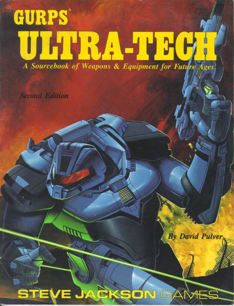 GURPS Ultra-Tech (Second Edition) | RPG Item | RPGGeek