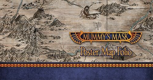 Mummy's Mask Map Folio | RPG Item | RPGGeek