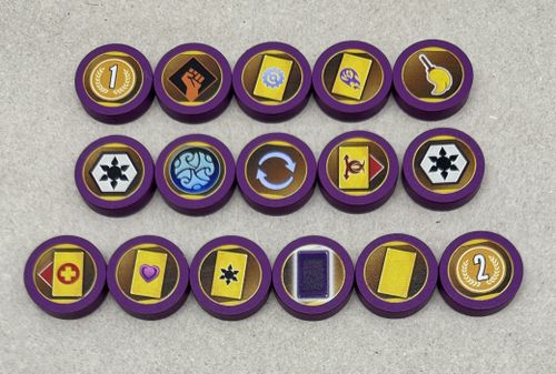 Wooden Map Tokens for Gears of Corruption | Expeditions: Gears of ...