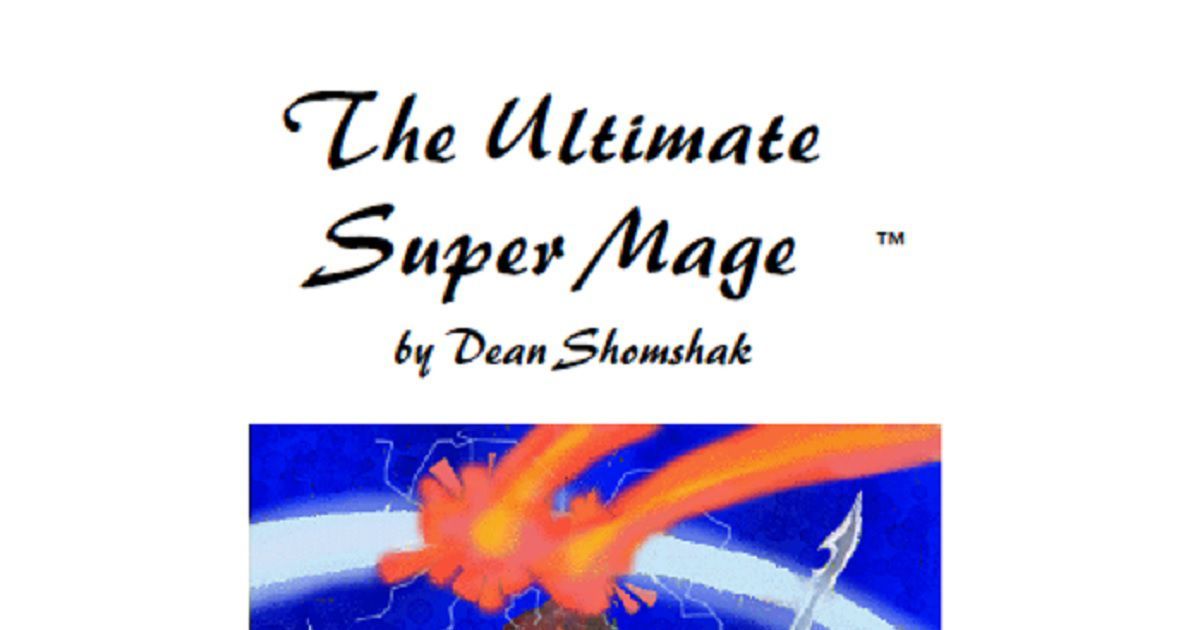The Ultimate Super Mage | RPG Item | RPGGeek