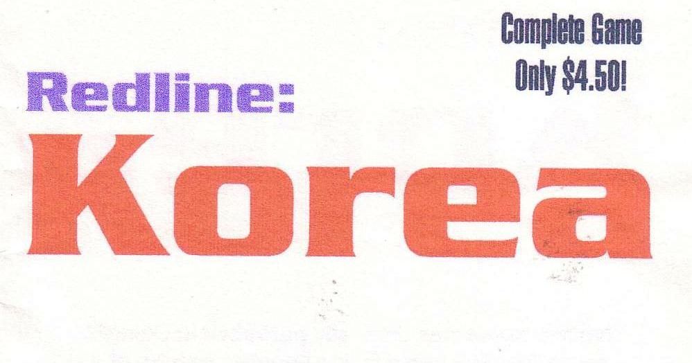 Redline Korea | Board Game | BoardGameGeek