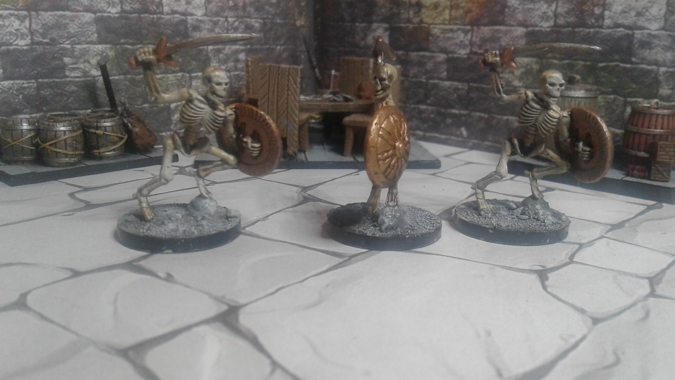 Dungeons and Dragons: Skeletons | Painting by numbers | BoardGameGeek