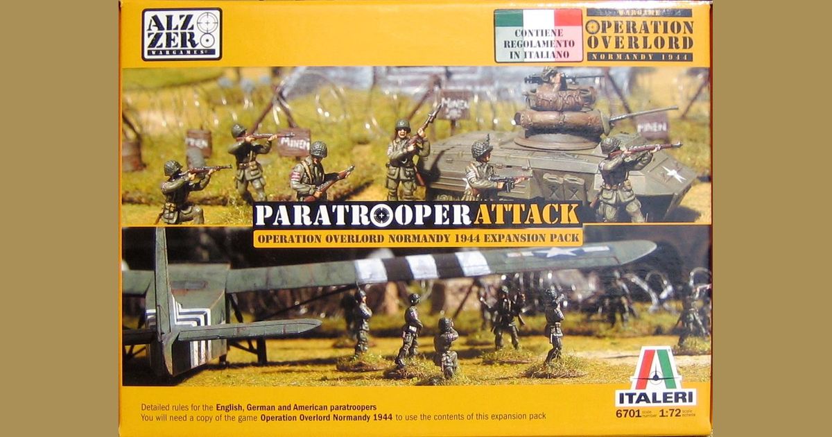 Operation Overlord: Paratrooper Attack | Board Game | BoardGameGeek
