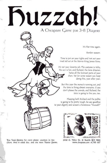 Now Available Via Download | Huzzah!