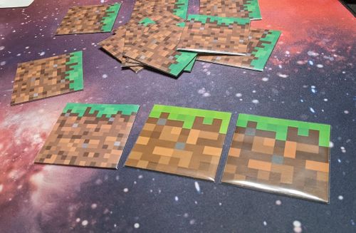 Grass Block Tile Back | Minecraft: Builders & Biomes