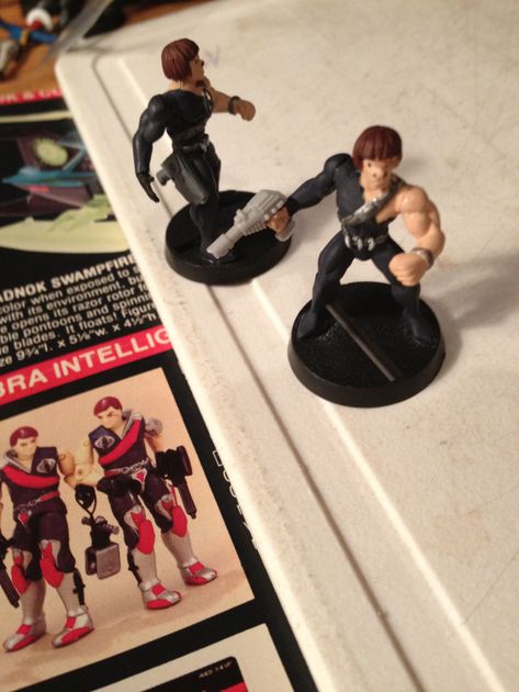 It's GI Joe against Cobra the enemy ... | Miniature Games Construction ...