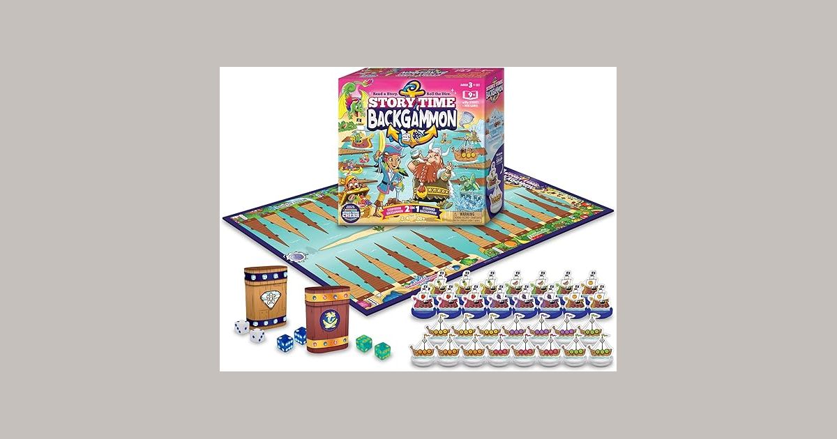 ‘STORY TIME BACKGAMMON’ HELPS KIDS LEARN A CLASSIC | Story Time Backgammon