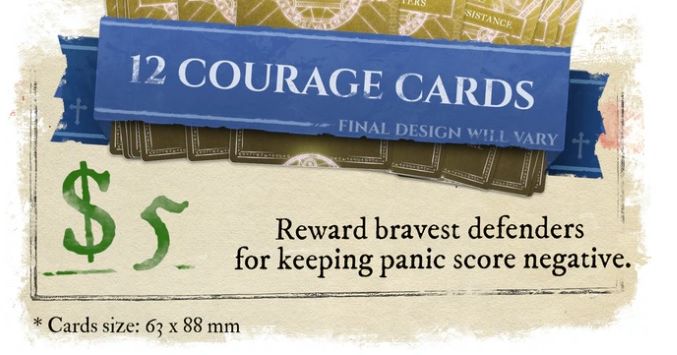 Stronghold: Undead (Second Edition) – Courage Cards | Board Game ...