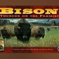 Bison: Thunder on the Prairie | Board Game | BoardGameGeek