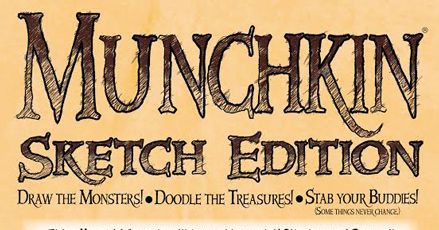 Munchkin Sketch Edition | Board Game | BoardGameGeek