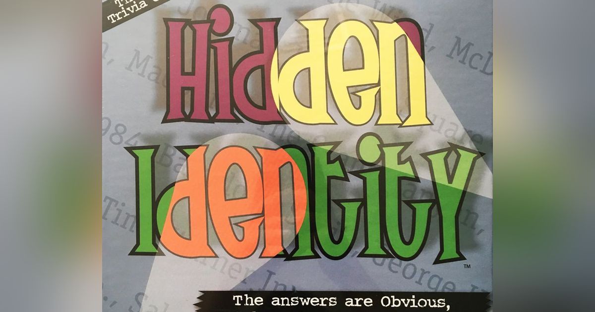 Hidden Identity | Board Game | BoardGameGeek
