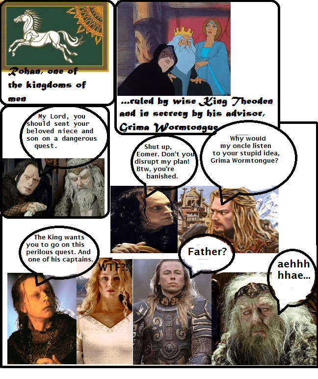 why did legolas kill grima