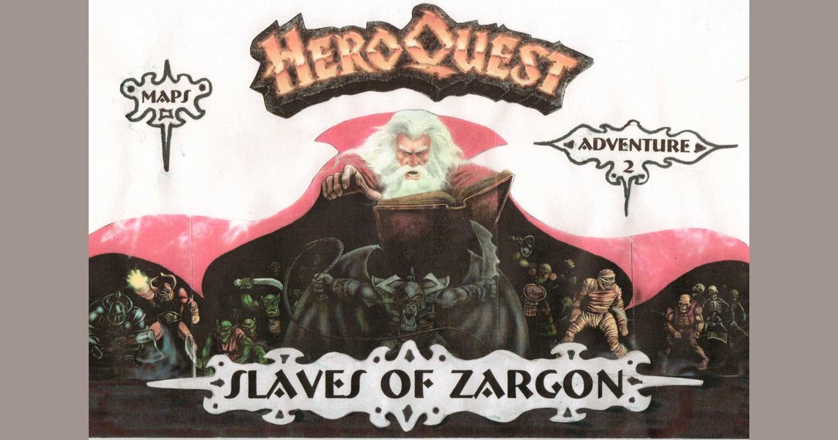Adventure 2: Slaves Of Zargon (fan expansion for HeroQuest) | Board ...