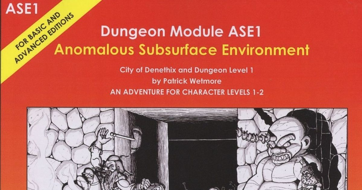 ASE1: Anomalous Subsurface Environment: City of Denethix and Dungeon ...