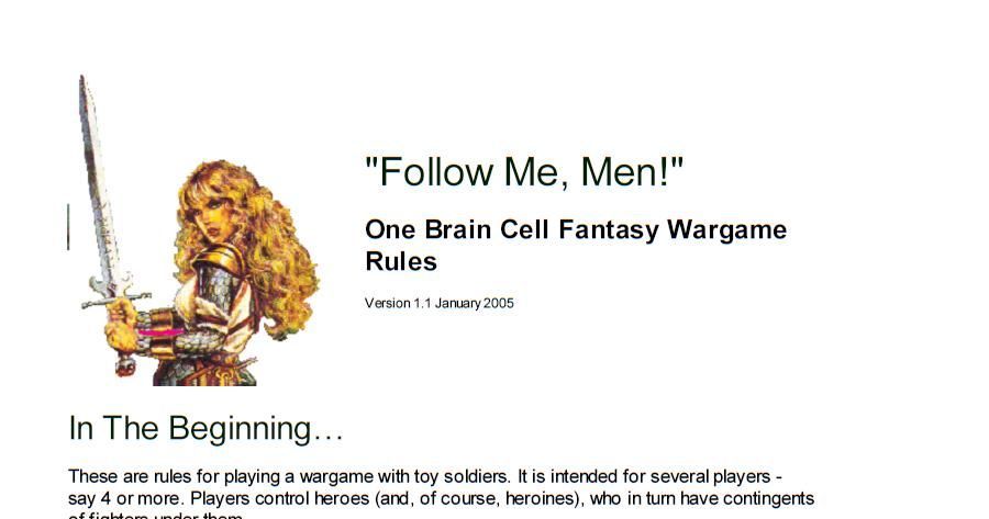 Follow Me, Men! | Board Game | BoardGameGeek