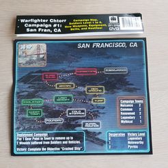 Warfighter: Chtorr Campaign Expansion #1 – San Francisco, CA | Board ...