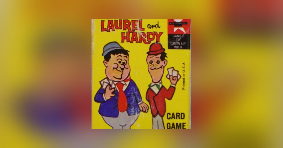 Laurel and Hardy Card Game | Board Game | BoardGameGeek