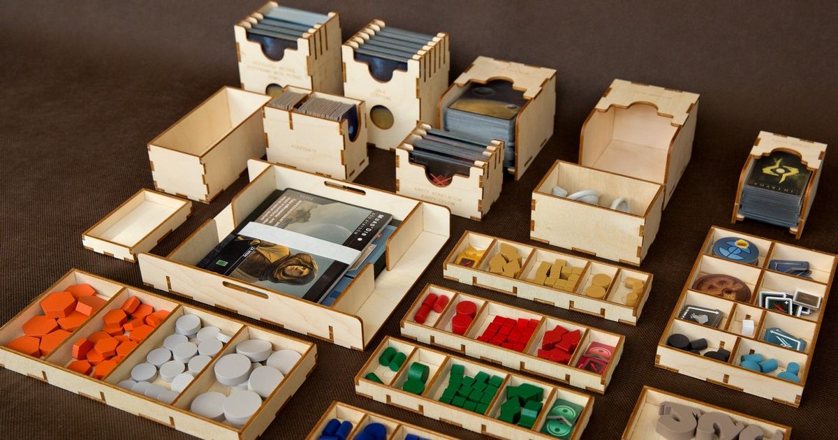 Diuna: Imperium – Powstanie: reDrewno Insert | Board Game Accessory ...