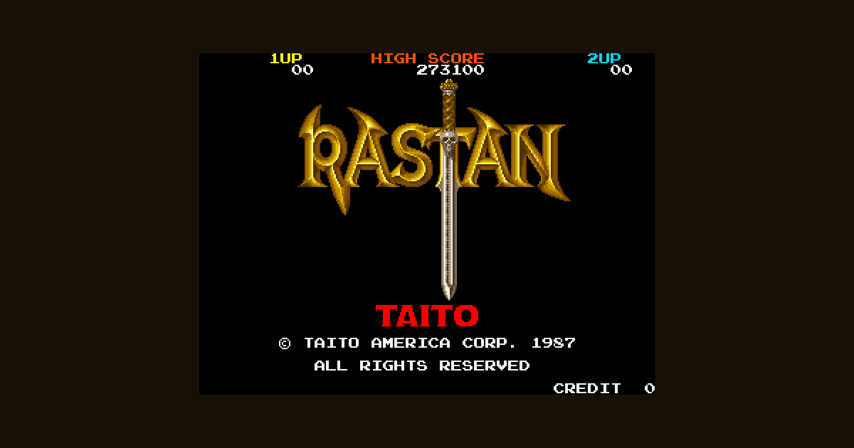 Rastan | Video Game | VideoGameGeek