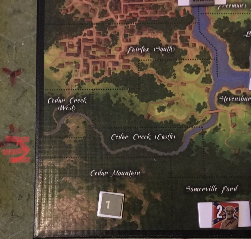 Second Manassas map question | Field Commander: Robert E. Lee