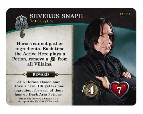 Custom Villains & Villain Card Template | Harry Potter: Hogwarts Battle