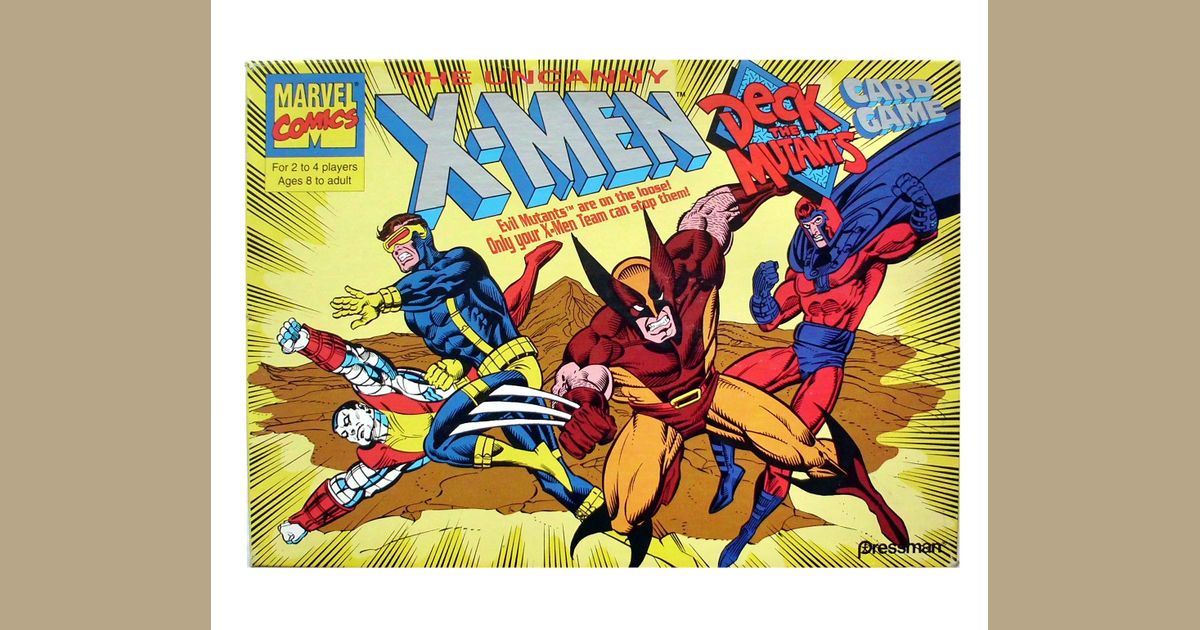 XMEN - Deck the Mutants Card Game Review | X-Men Deck the Mutants Card Game