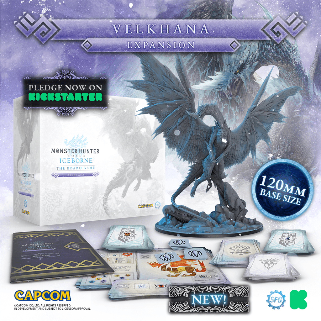 Kickstarter Update #5 - Velkhana | Monster Hunter World: The Board Game