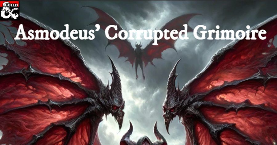 Asmodeus' Corrupted Grimoire Book 3 | RPG Item | RPGGeek