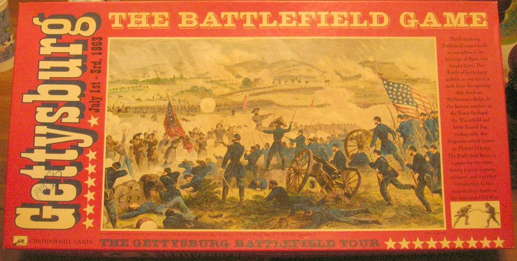 Gettysburg: The Battlefield Game | Board Game | BoardGameGeek