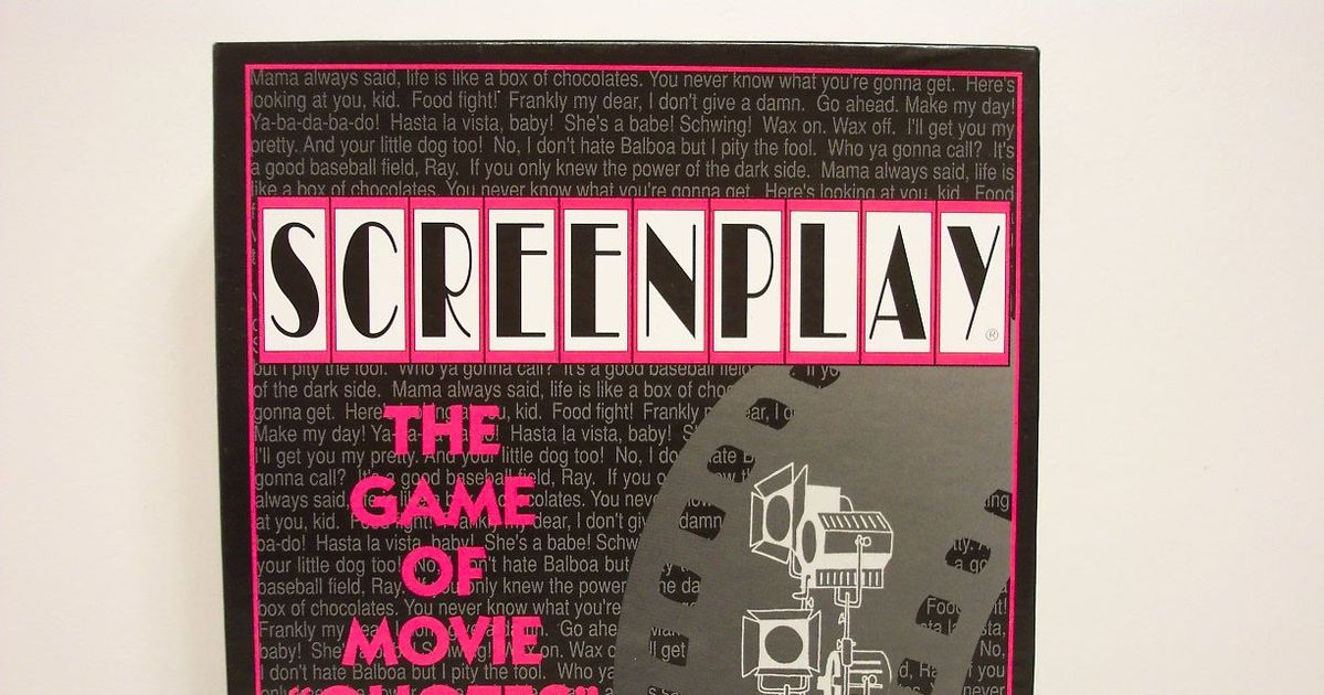 Screenplay | Board Game | BoardGameGeek