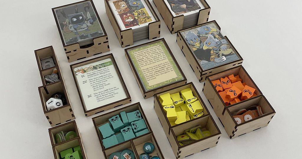 Root + Expansion: The GiftForge Insert | Board Game Accessory ...