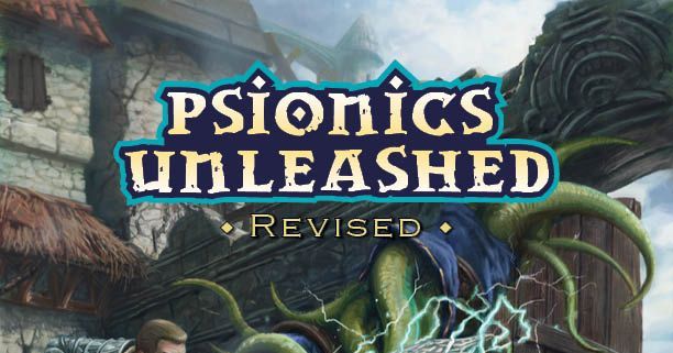 Psionics Unleashed Revised | RPG Item | RPGGeek