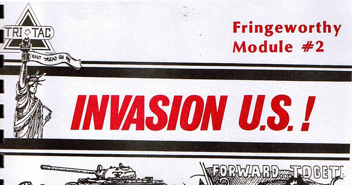 Fringeworthy Module #2: Invasion U.S.! | RPG Item | RPGGeek