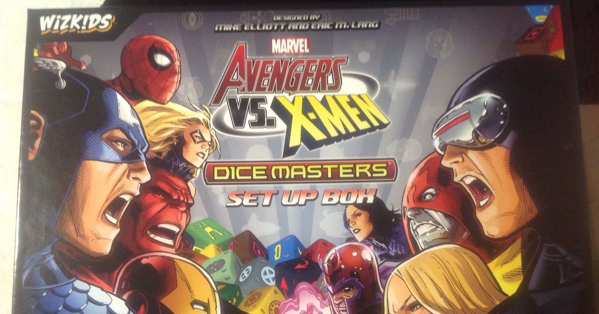 Marvel Dice Masters: Avengers vs. X-Men – Set Up Box | Board Game ...
