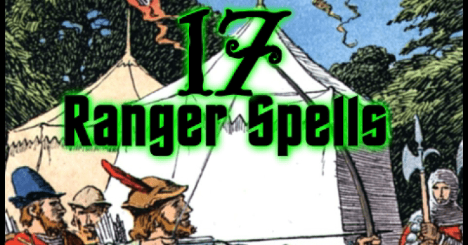 17 Ranger Spells | RPG Item | RPGGeek