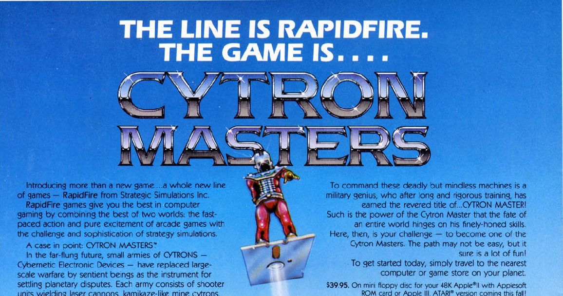Cytron Masters | Video Game | VideoGameGeek
