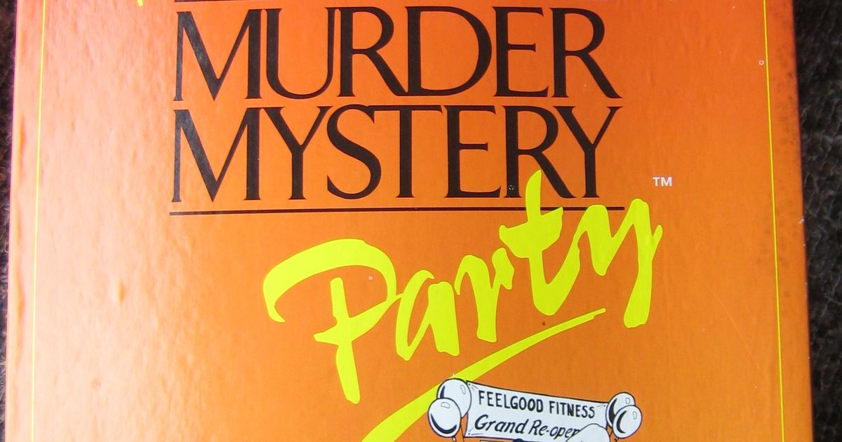 Murder Mystery Party: Murder at the Feelgood Fitness Centre | Board ...