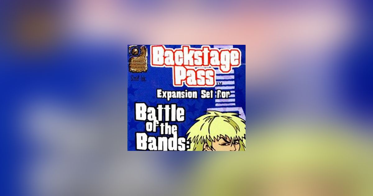 Battle of the Bands: Backstage Pass | Board Game | BoardGameGeek