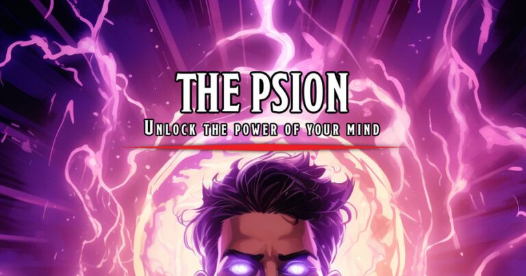 The Psion | RPG Item | RPGGeek