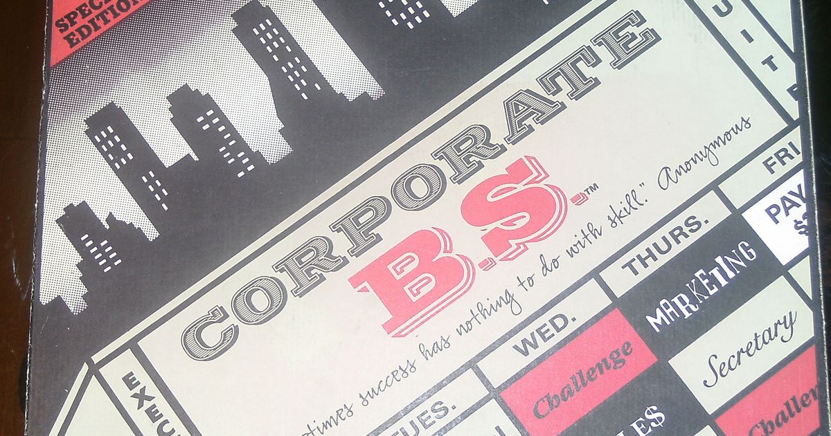Corporate B.S. | Board Game | BoardGameGeek