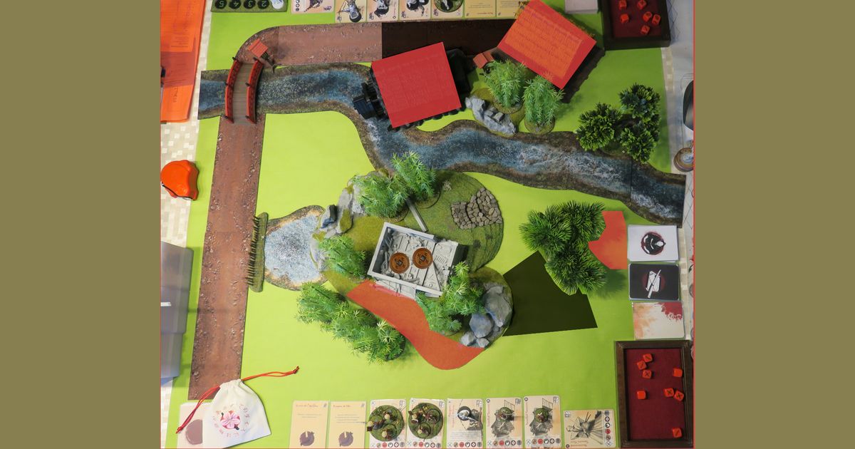 Custom Scenario - A 500 Ryō Go Game | Digressions of a kusa | BoardGameGeek